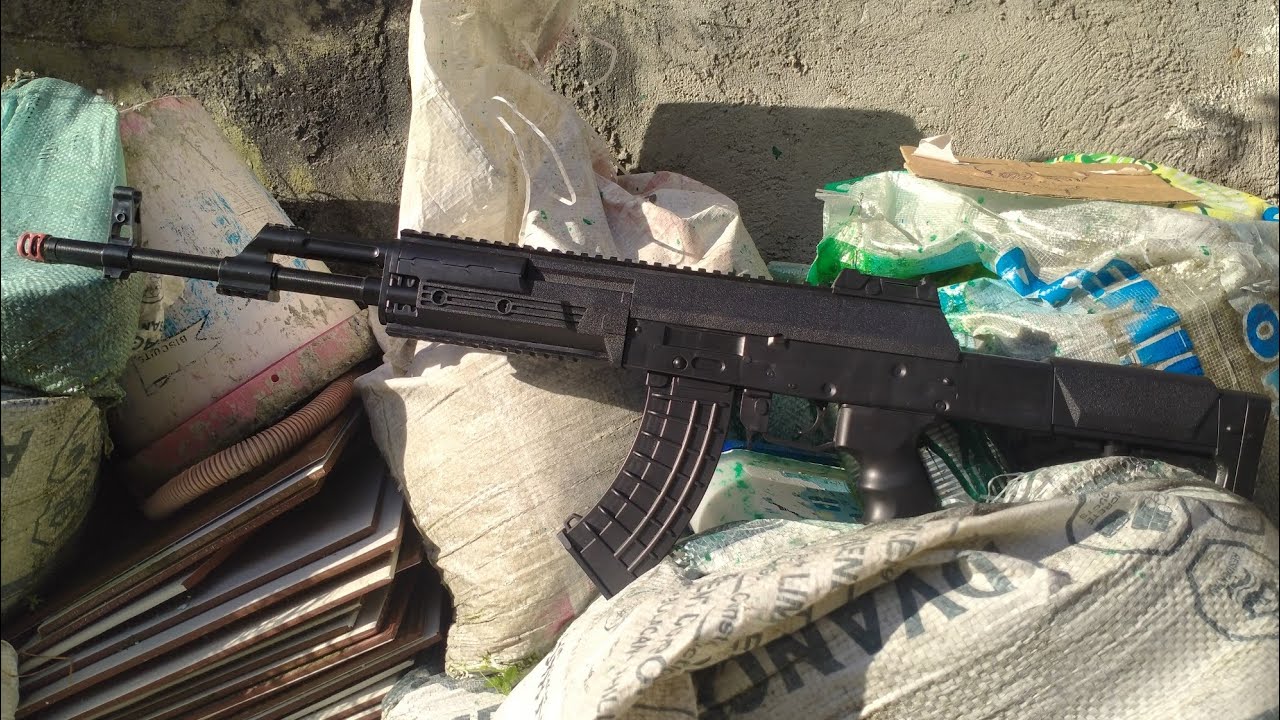 Spring Type Airsoft AK-12 review - YouTube