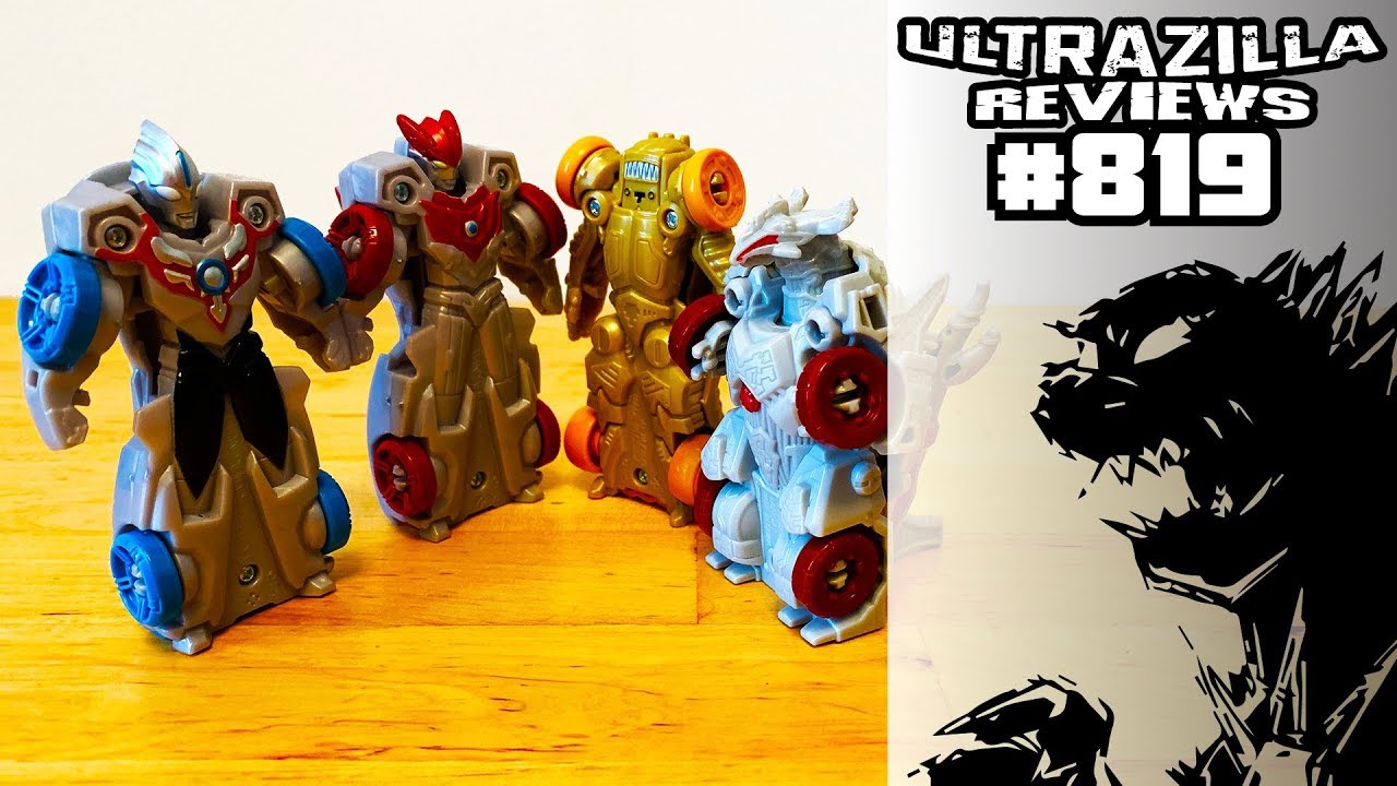 BANDAI ATTACK & CHANGE ULTRAMAN VEHICLES WAVE 2 REVIEW! - YouTube
