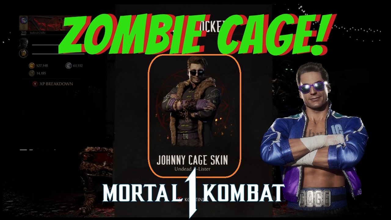 How to unlock MK1 Johnny Cage Halloween skins! Towers of Time update ...