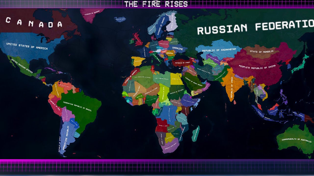The Fire Rises Battle Royale (2020 - 2037) - Hoi4 Timelapse - YouTube