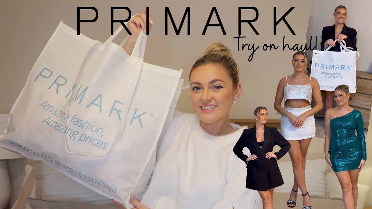 PRIMARK TRY ON HAUL!!! | *NEW IN* WINTER // FESTIVE OUTFITS!!! - YouTube