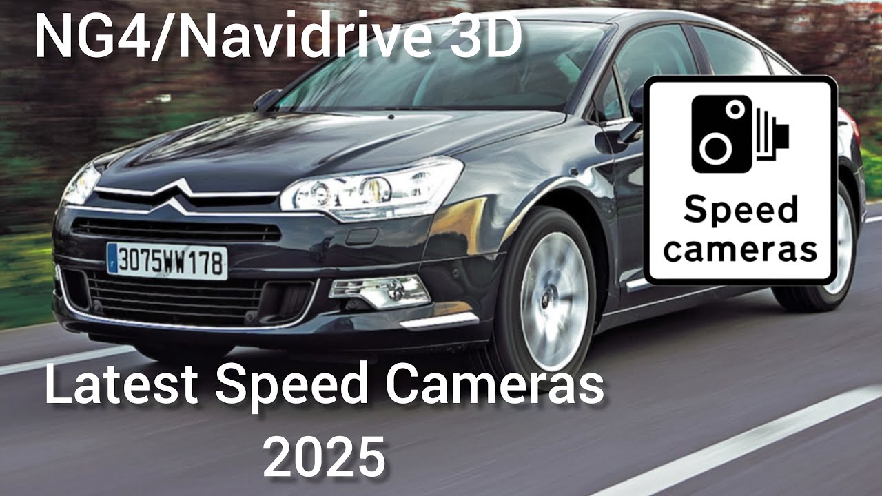Citroen C5 X7 NG4/Navidrive 3D install latest speed cameras - YouTube