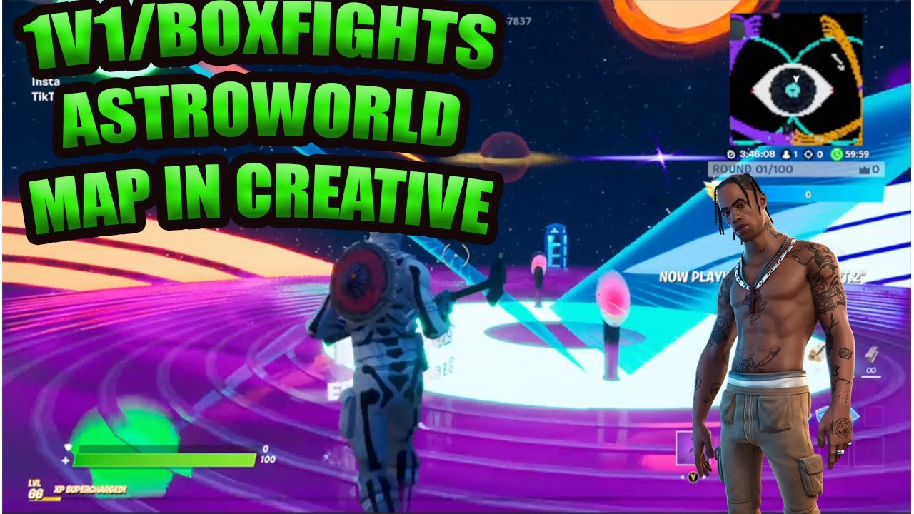 Fortnite Astroworld Boxfights And 1V1 Map In Fortnite Creative | Best ...