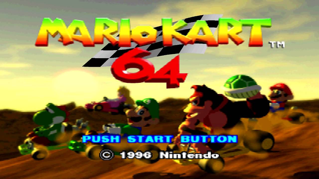 Mario Kart 64 [Soundtrack] - Setup and Kart Select (Menu) - YouTube