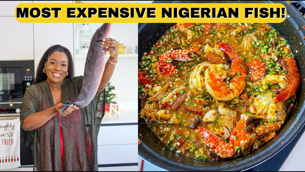 THE MOST EXPENSIVE FISH I VE COOKED WITH OKRA SOUP WITH EJA OSAN the-most-expensive-fish-i-ve-cooked-with-okra-soup-with-eja-osan