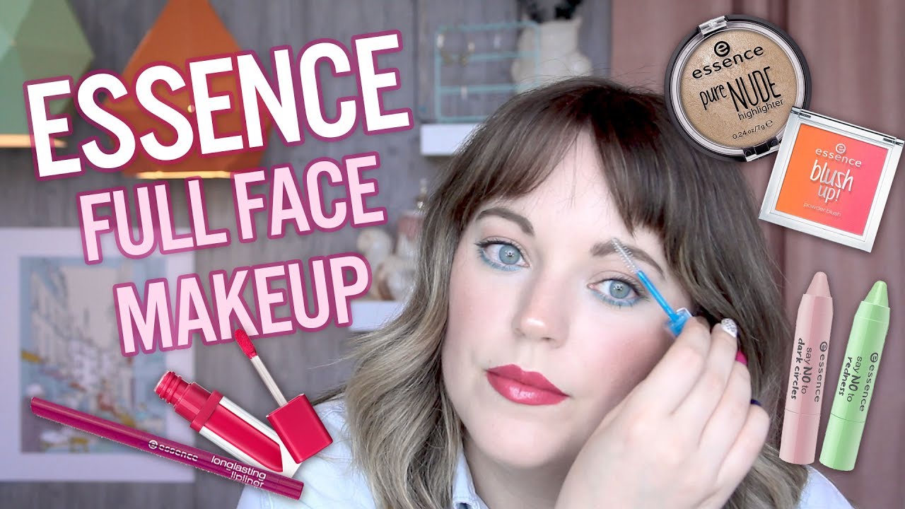 Essence Full Face Makeup - YouTube