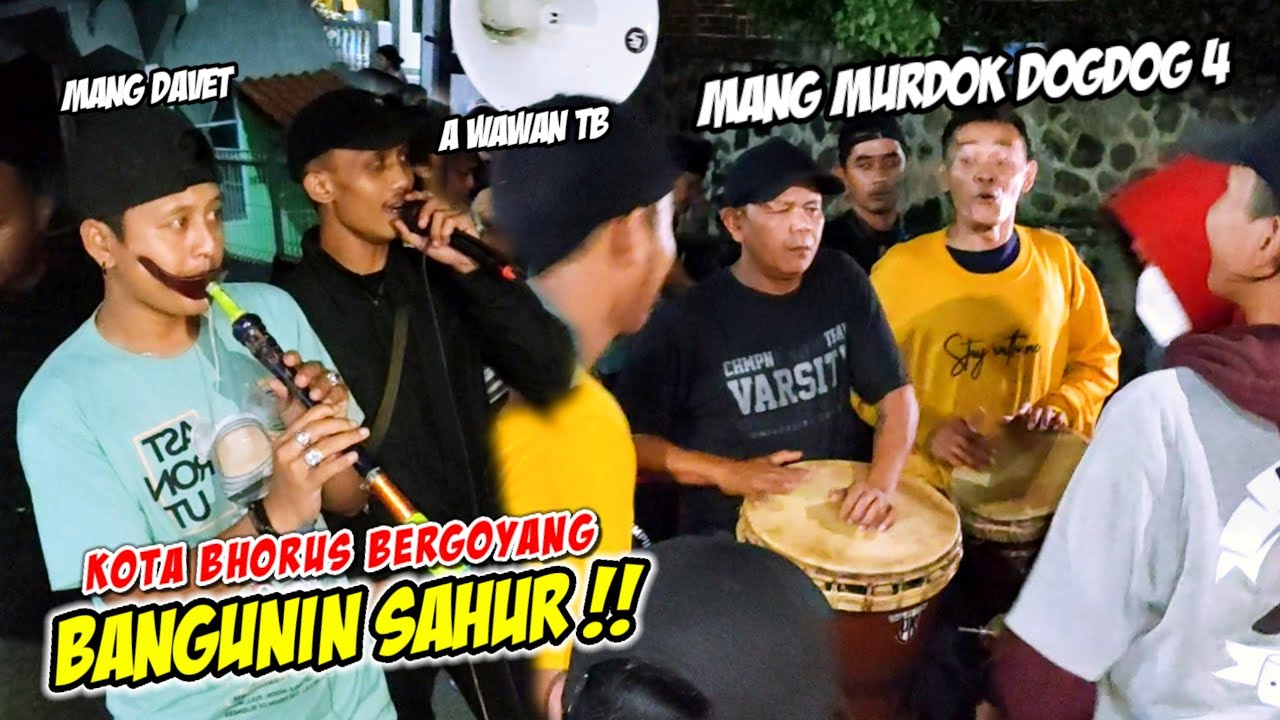 ASIK BANGET BANGUNIN SAHUR PAKE DOGDOG 4 BIKIN OYAG MANG MURDOK, A ...