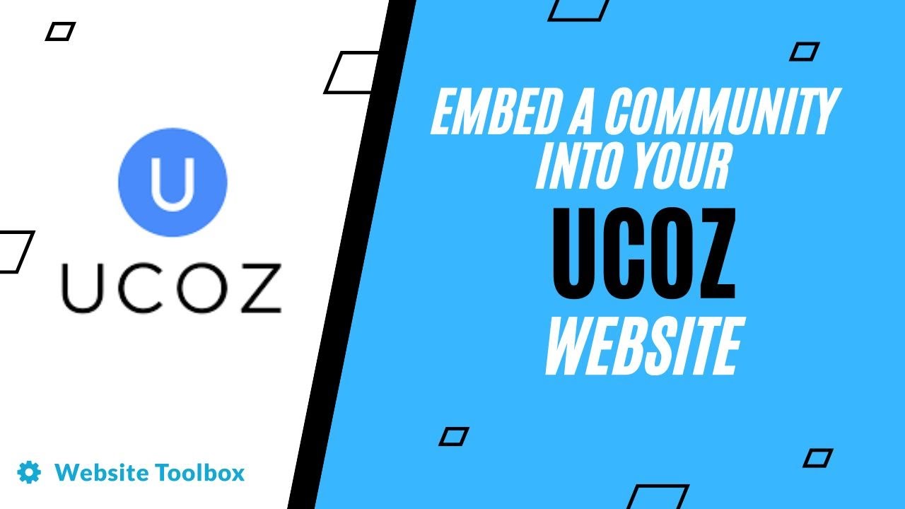 Embed A Community Into Your uCoz Website - YouTube