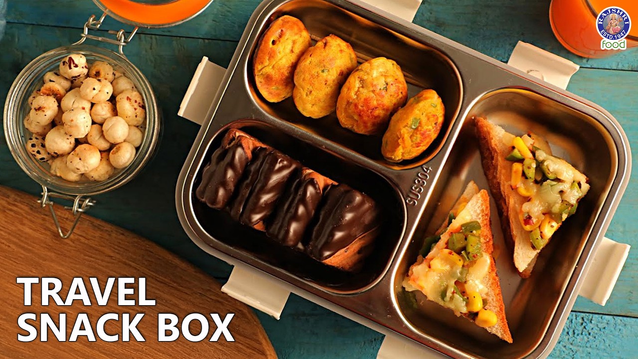 Travel Snack Box For Kids | Tasty & Less Ingredient Snack Recipe | Easy ...