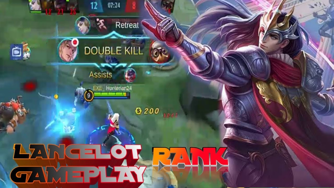 Lancelot Gameplay(Rank Game) - YouTube