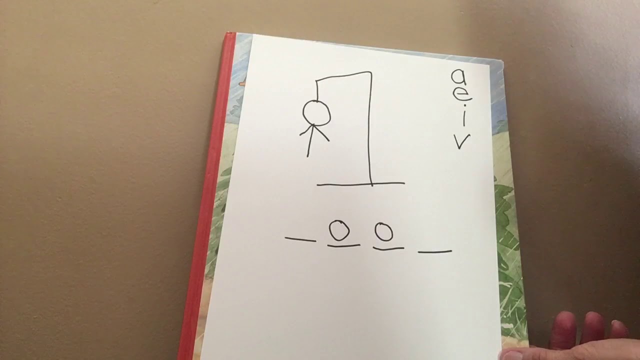 How to Play Hangman for Game Day - YouTube