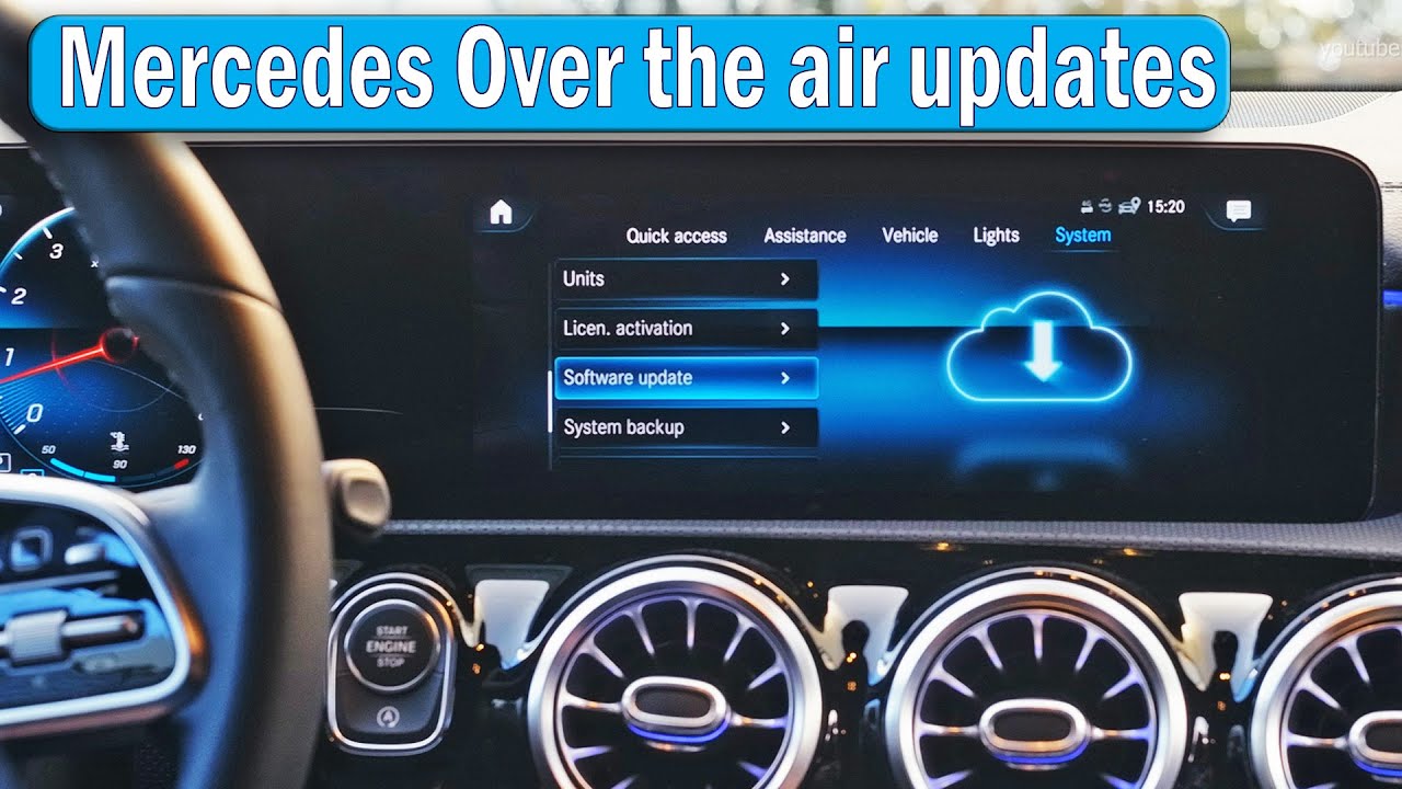 Mercedes Over the air // updates become upgrades at Mercedes-Benz - YouTube