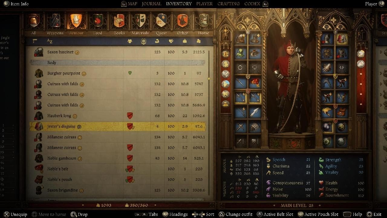 Kingdom Come: Deliverance II Jester Armour Buff - YouTube