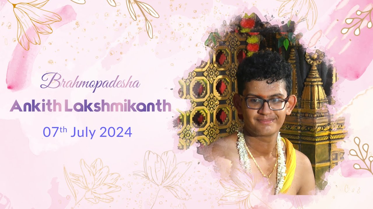 Brahmopadesha#Chi Ankith#Saligrama# - YouTube