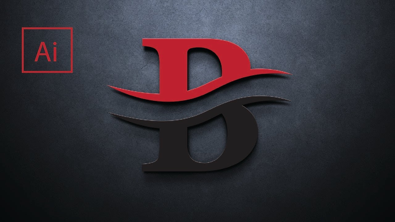 typography B logo design how to make in adobe illustrator |graphic ...