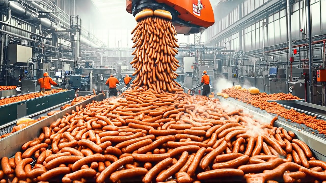How Hot Dogs are Made in a Factory | Secrets You Will Uncover For The ...