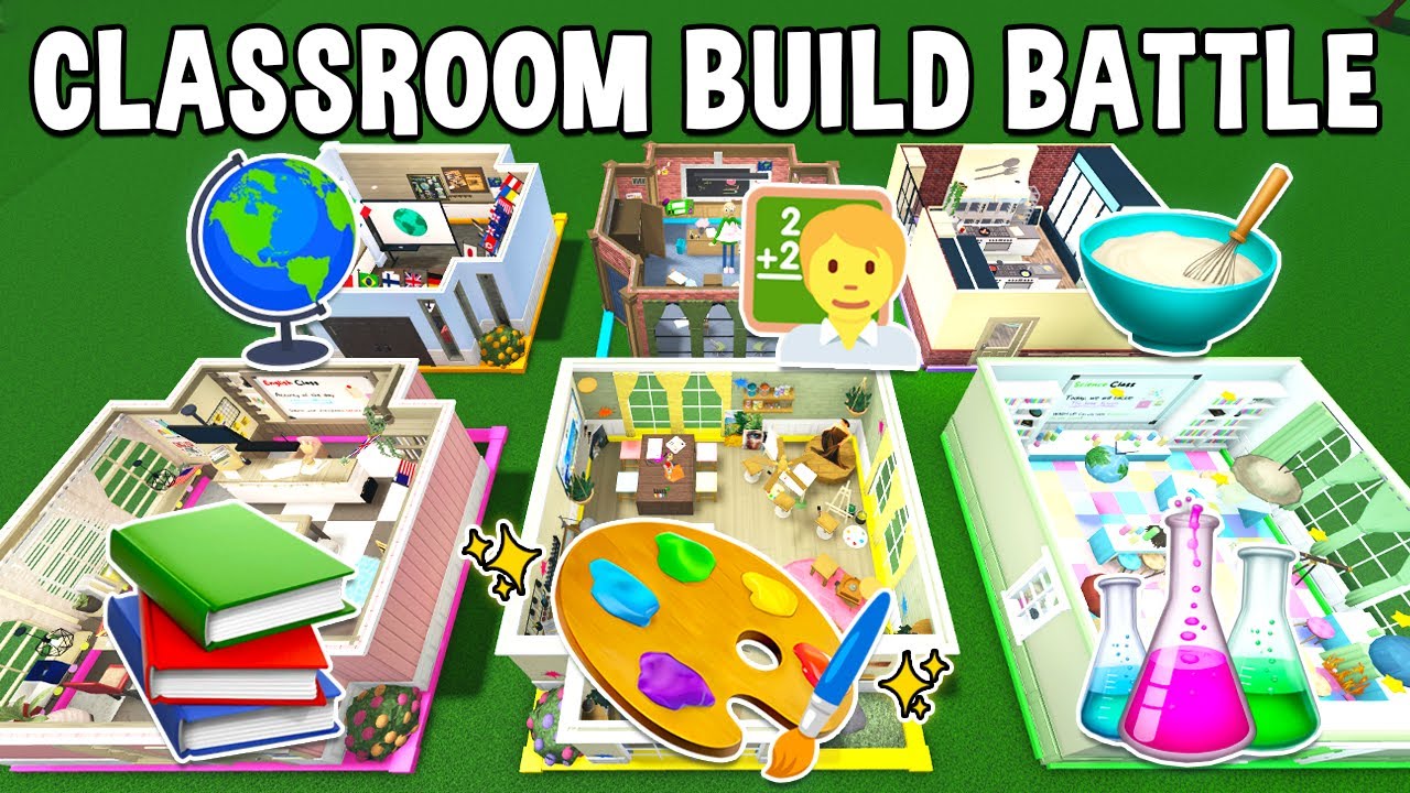 MEGA Classroom Build-Off CHALLENGE! - YouTube