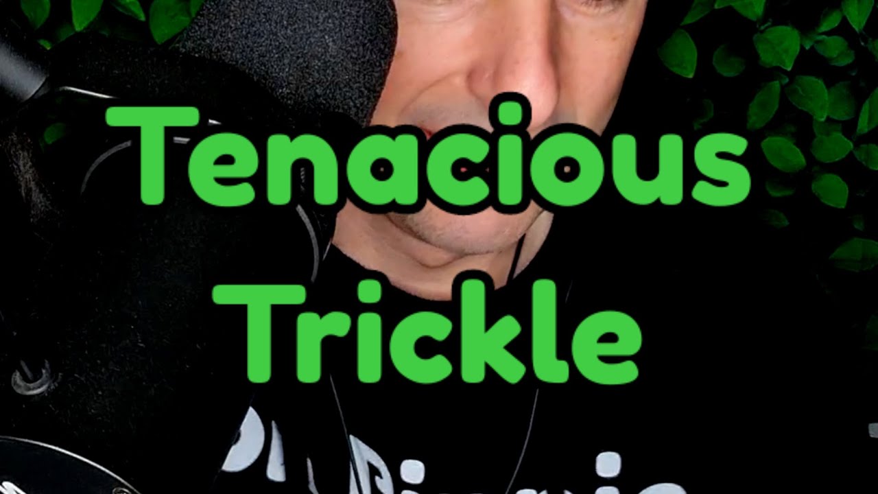 Tenacious Trickle ️ original song raising your vibrations 432hz - YouTube