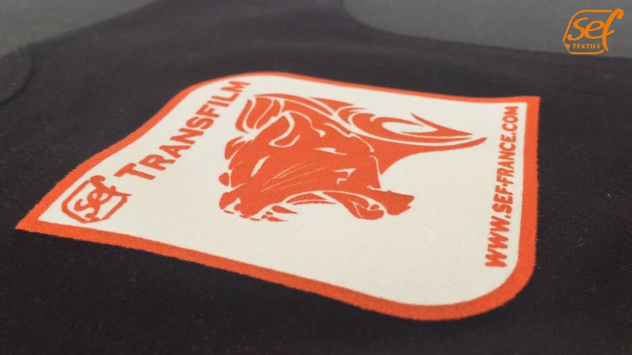 How to produce multicolor Flock-Transfers with TransFilm - YouTube