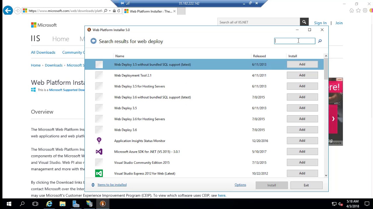 web deployment agent service windows server 2016 - YouTube