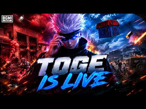 SOLO Vs SQUAD BGMI LIVE 🔥 | Toge Is Live 🔥