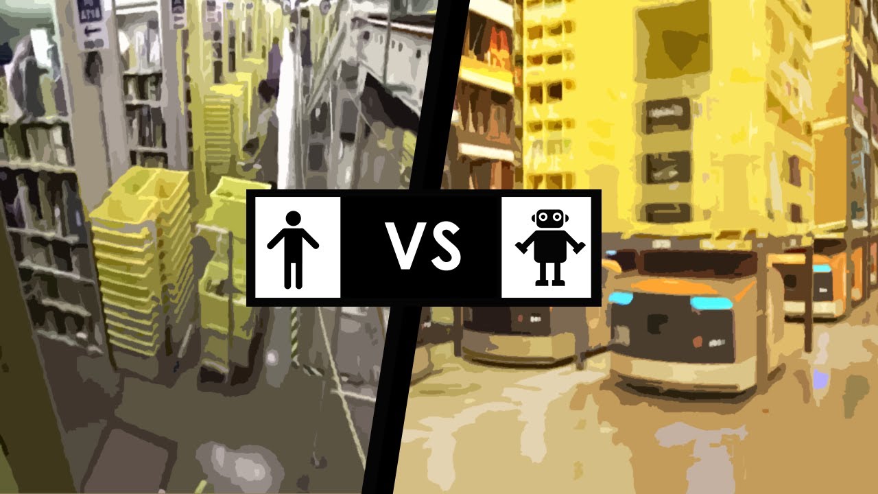 Human vs Machine : Warehouse Retrieving (Automation) - YouTube