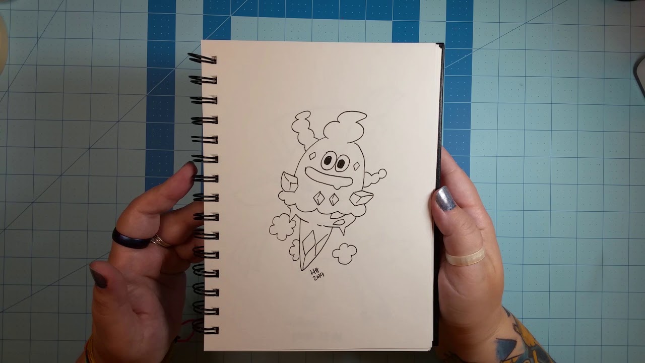 INKTOBER Finale!! Part 2 of my Inktober Sketchbook TOUR - YouTube