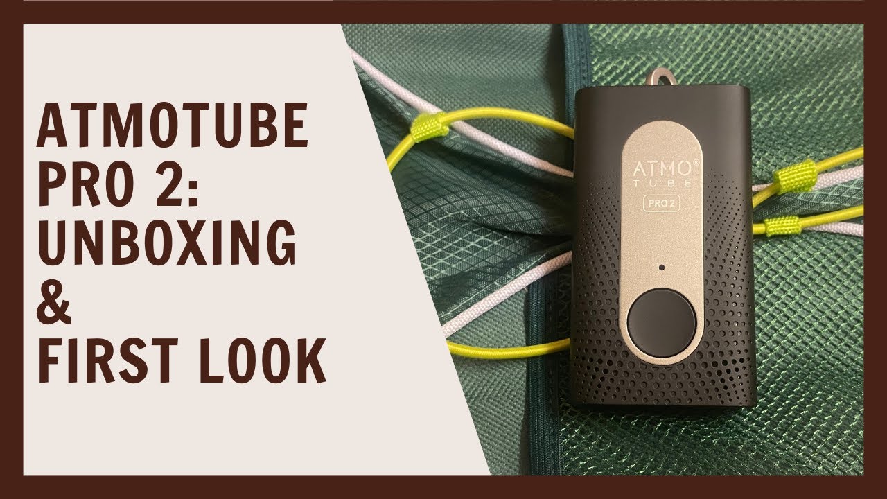 Atmotube Pro 2 - unboxing and first look - YouTube