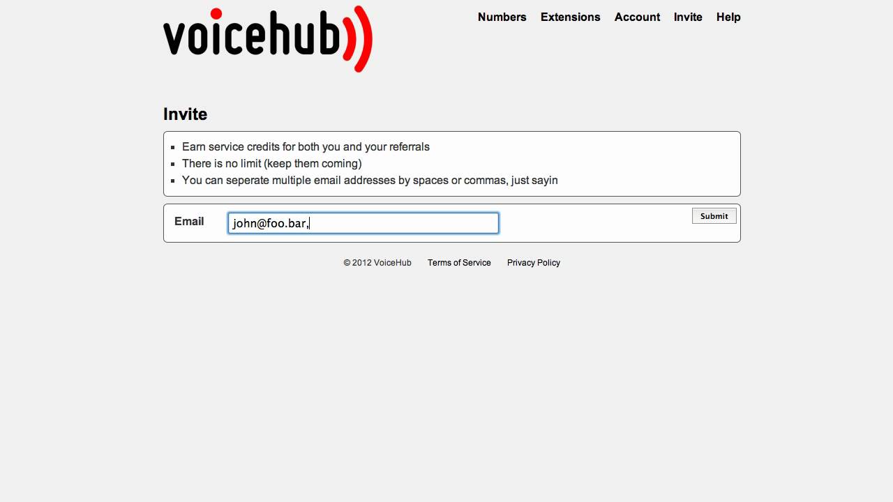 VoiceHub! How to earn service credits - YouTube