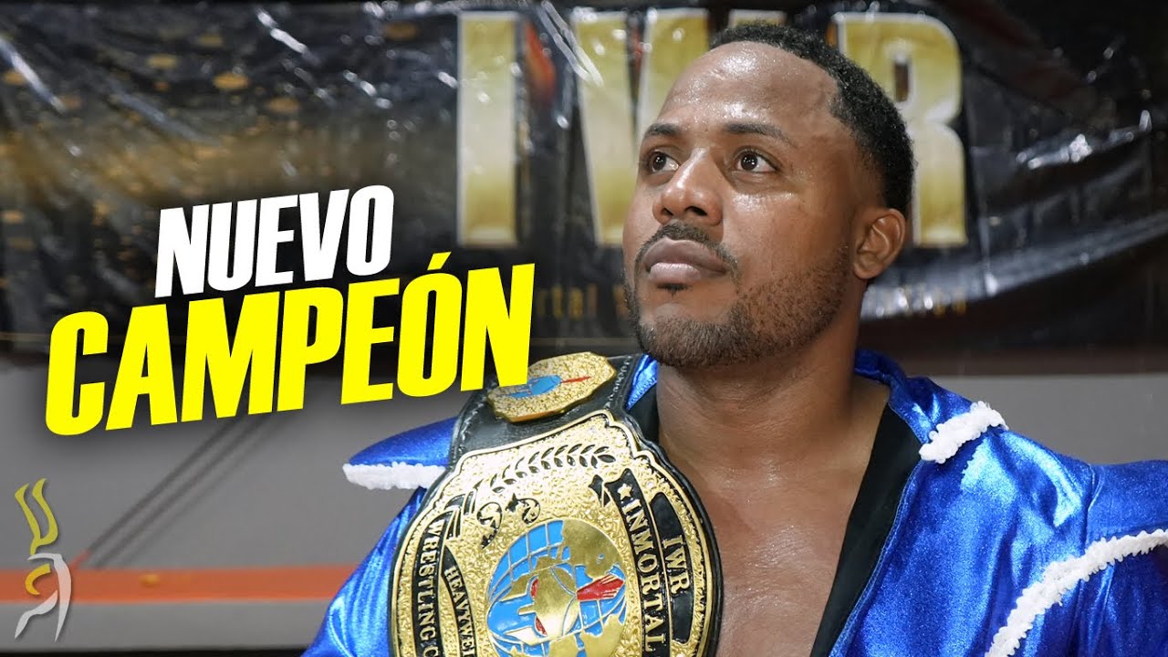 ÚLTIMA HORA: Bellito Calderón es el NUEVO Campeón de IWR; reta a El ...