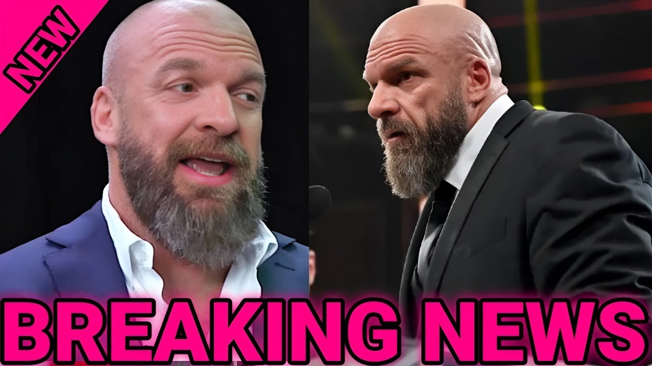 TODAY VERY TROUBLE NEWS! Tears Flow as Triple H Shares Sad Update! WWE ...