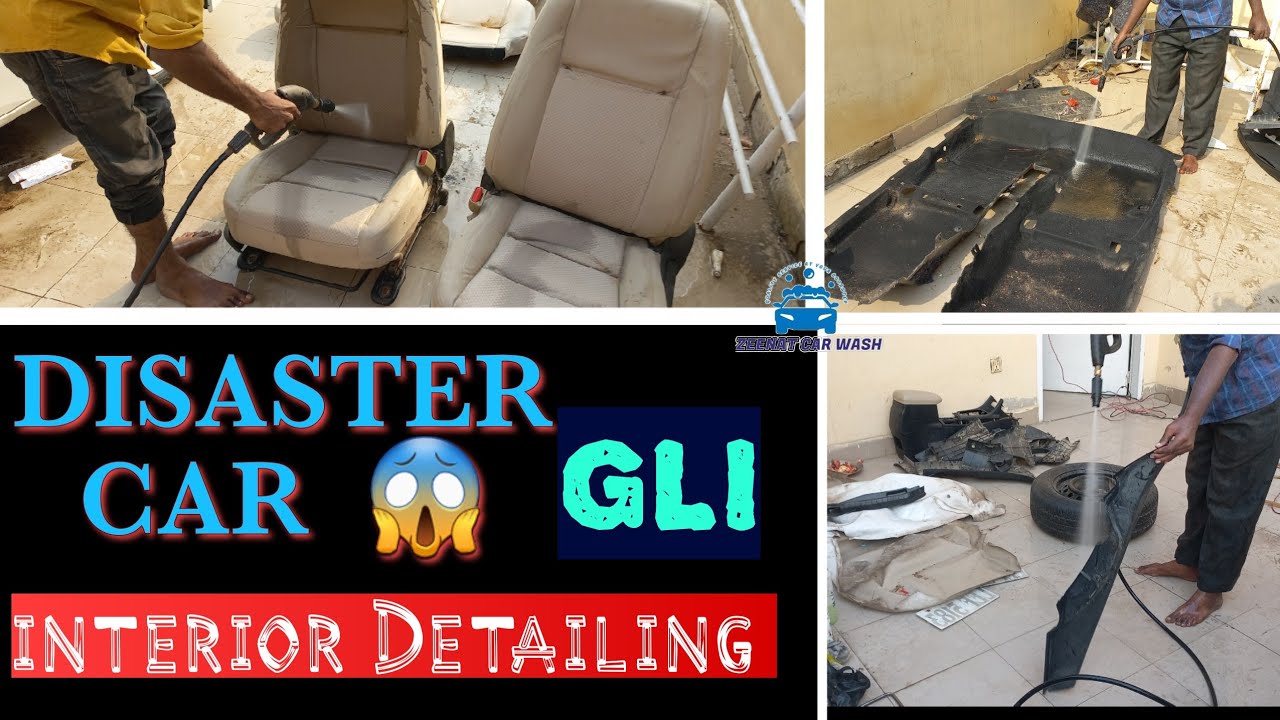 interior Detailing | internal reston | مکمل گندی گاڑی | Zeenat Car Wash ...