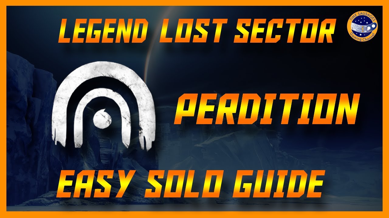 Destiny 2 - Perdition Legend Lost Sector Guide Season of the Lost - YouTube