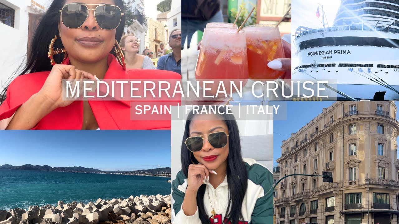 TRAVEL VLOG: SPAIN, FRANCE & ITALY | MEDITERRANEAN CRUISE - NORWEGIAN ...