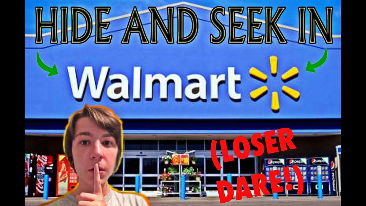 HIDE AND SEEK at Walmart CHALLENGE (Loser Dare!) - YouTube