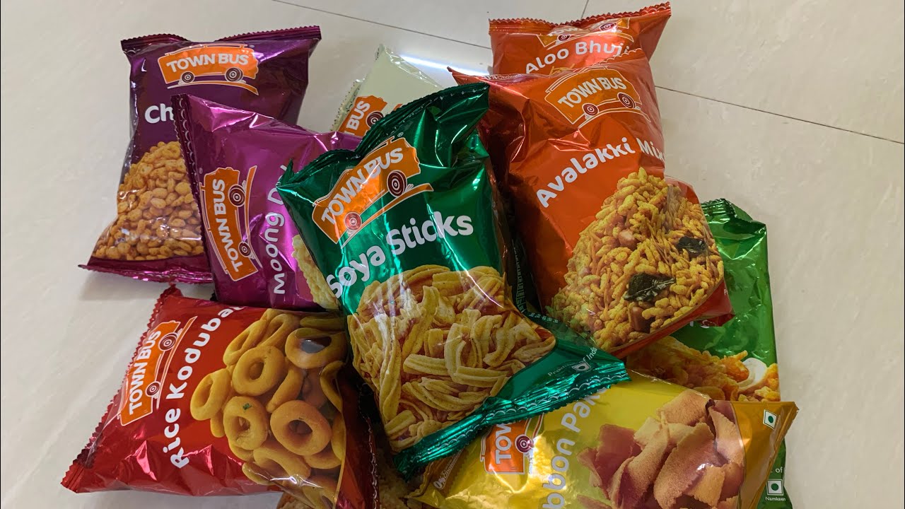 TOWN BUS SNACKS - GRB SNACKS - YouTube