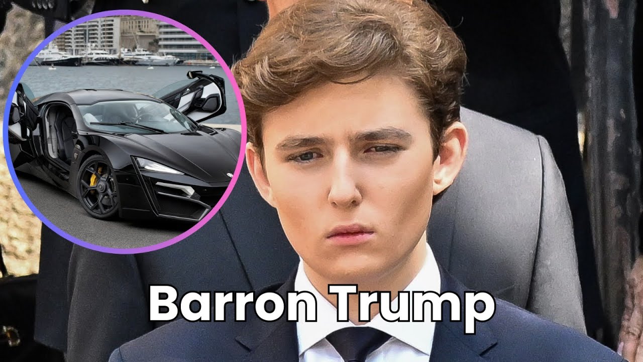 Barron's Car Cost Him Millions, And This Is What It Looks Like - YouTube