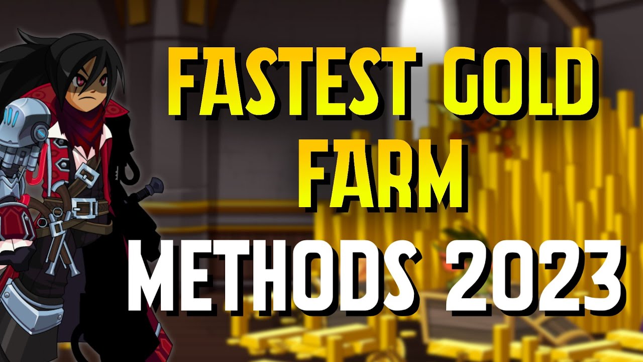 AQW - Fastest Ways to Farm Gold 2023 Non Member/Member Guide - YouTube