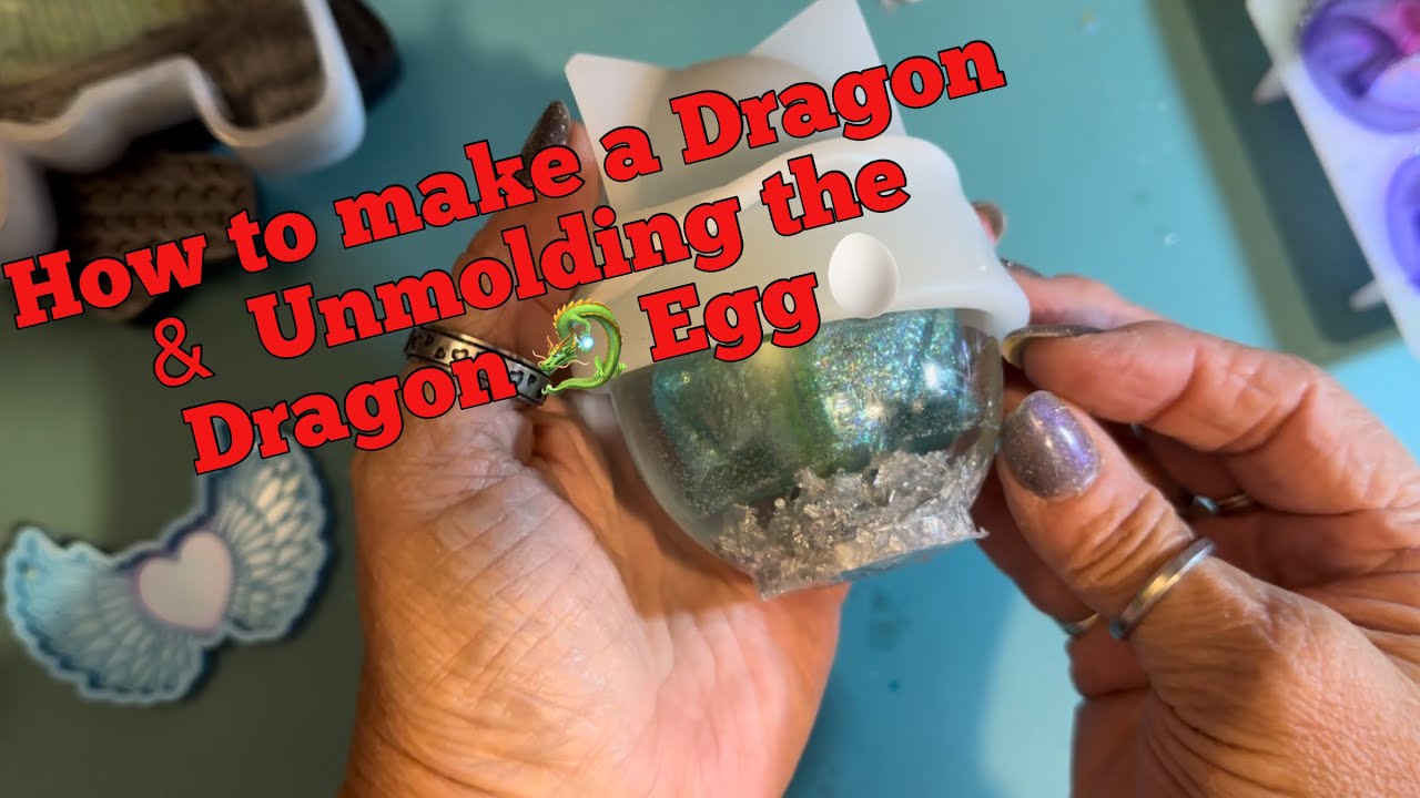 How to make the Baby Dragon 🐉 in the Egg - YouTube