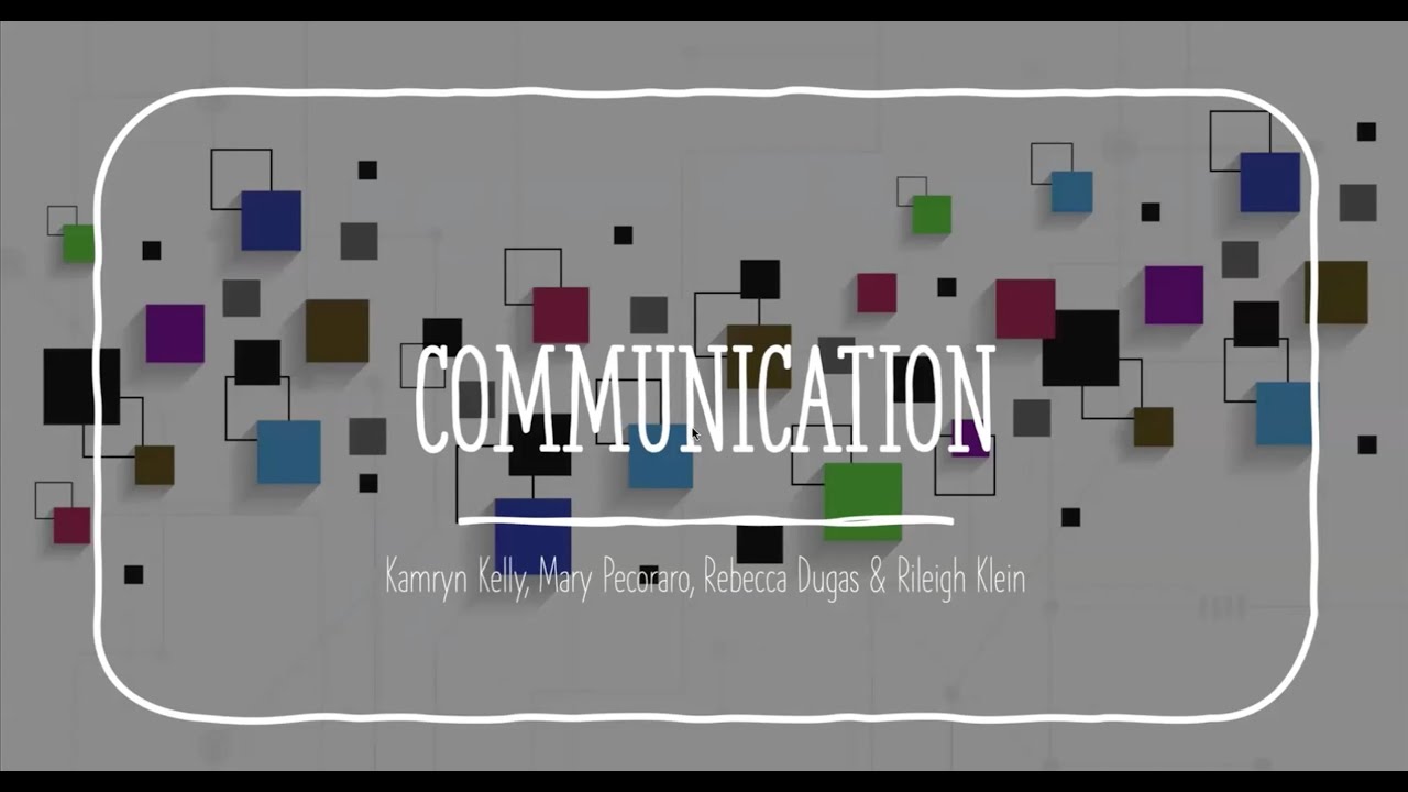 IDD Presentation Communication Final - YouTube