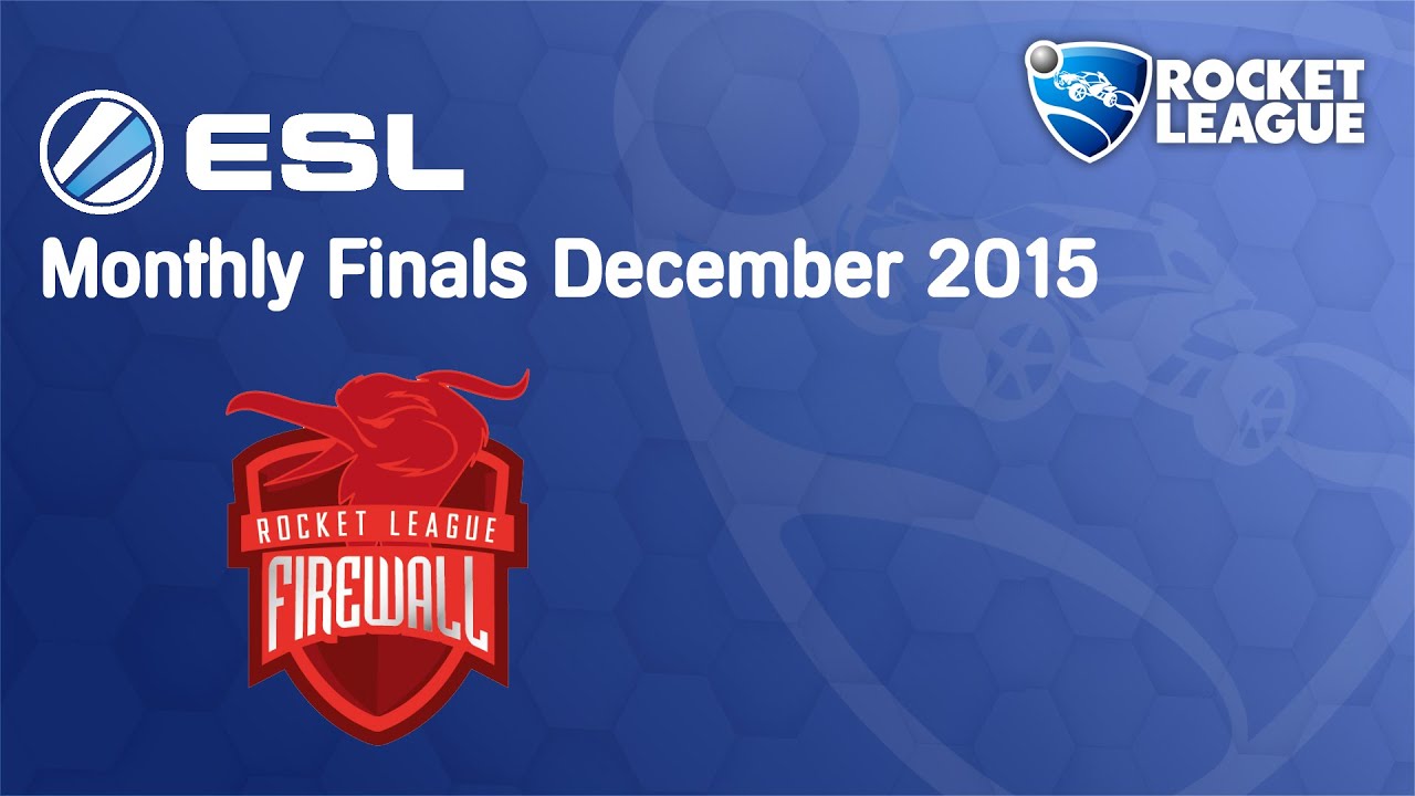 Rocket League - ESL Monthly Finals December - FireWall vs Crown ...