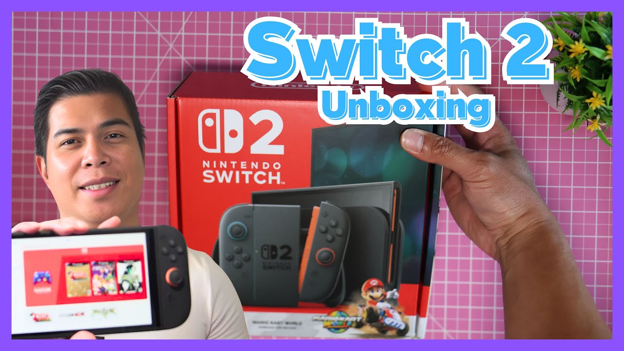 Nintendo Switch 2 Unboxing - First Look at the Future! - YouTube