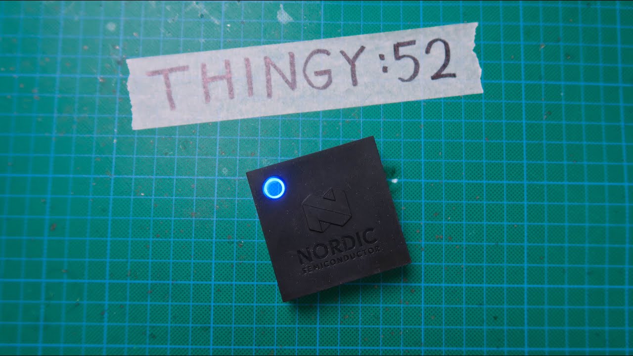 Nordic Thingy:52 - mała kostka z dużymi możliwościami i Bluetooth Low ...