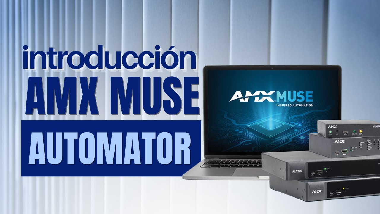 Introducción a AMX MUSE Automator - YouTube
