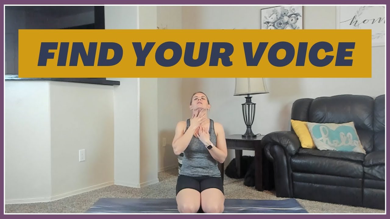Throat Chakra Flow- Bite Sized Yoga - YouTube