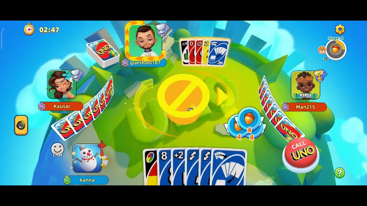 UNO Wild Match Blue Drop Card Help To Win The Game - YouTube