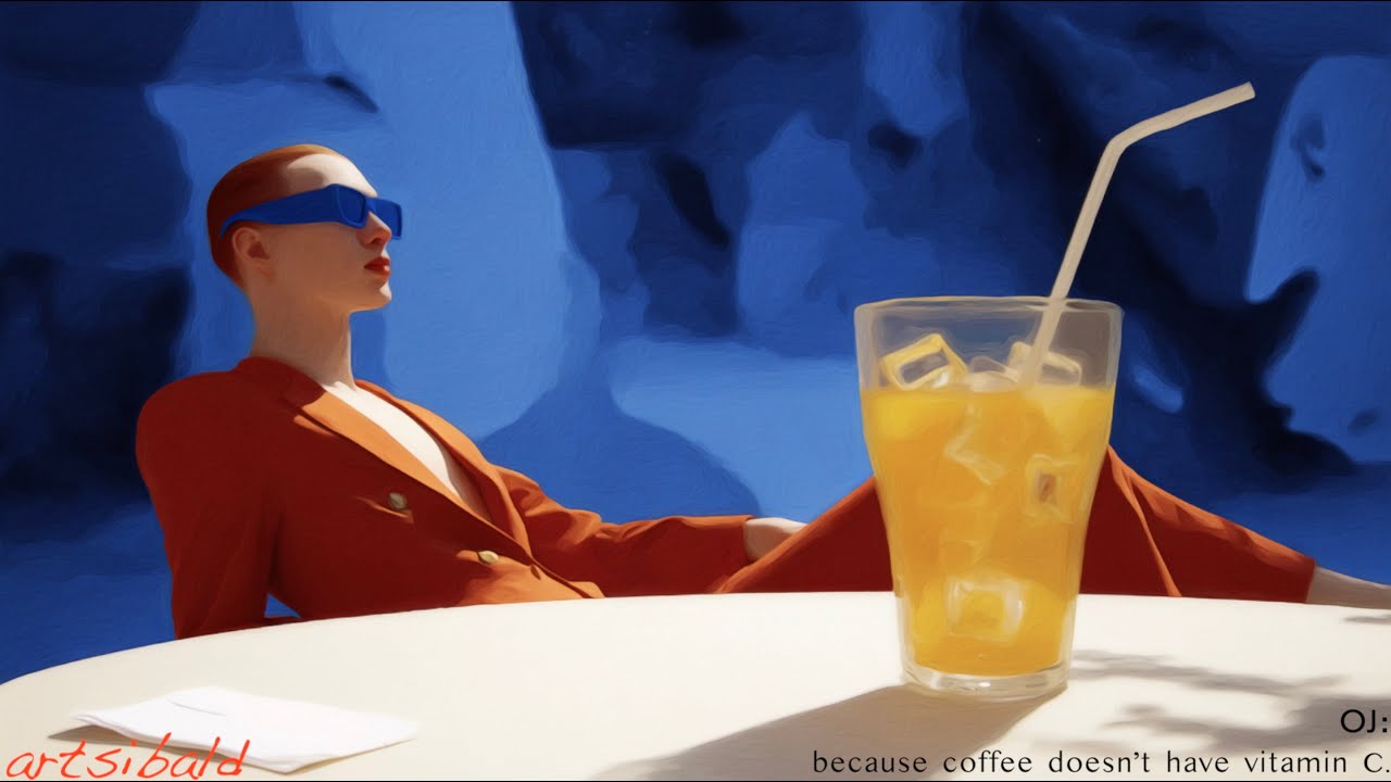 orange juice. - YouTube