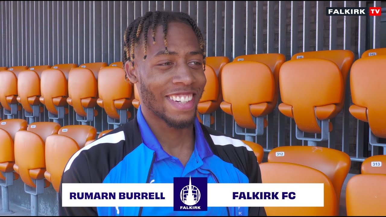 Rumarn Burrell post FC Edinburgh - YouTube