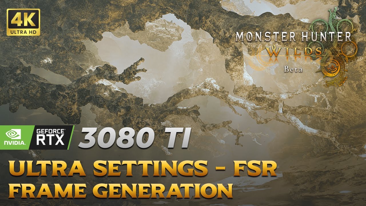 Monster Hunter Wilds Beta - RTX 3080 Ti - Ultra Settings FSR FG - 4K ...
