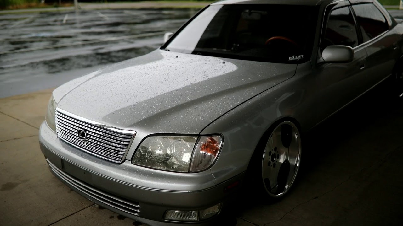 Static Lexus LS400 // Work Wheels - YouTube